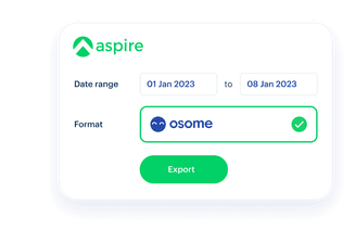 Osome and️ Aspire: Register a Singapore company and open a business account