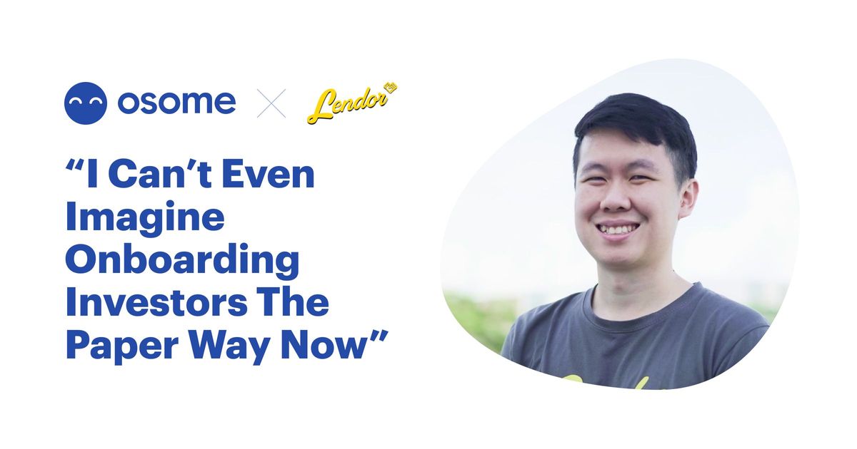How Osome Helped Lendor Save Time on Business Accounting