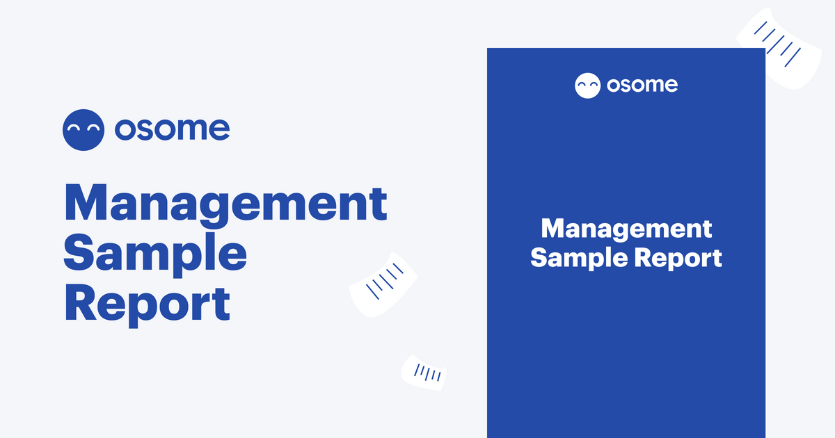 Management Sample Report – Osome Guides