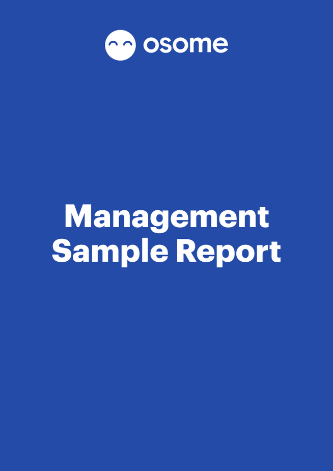 Management Sample Report – Osome Guides